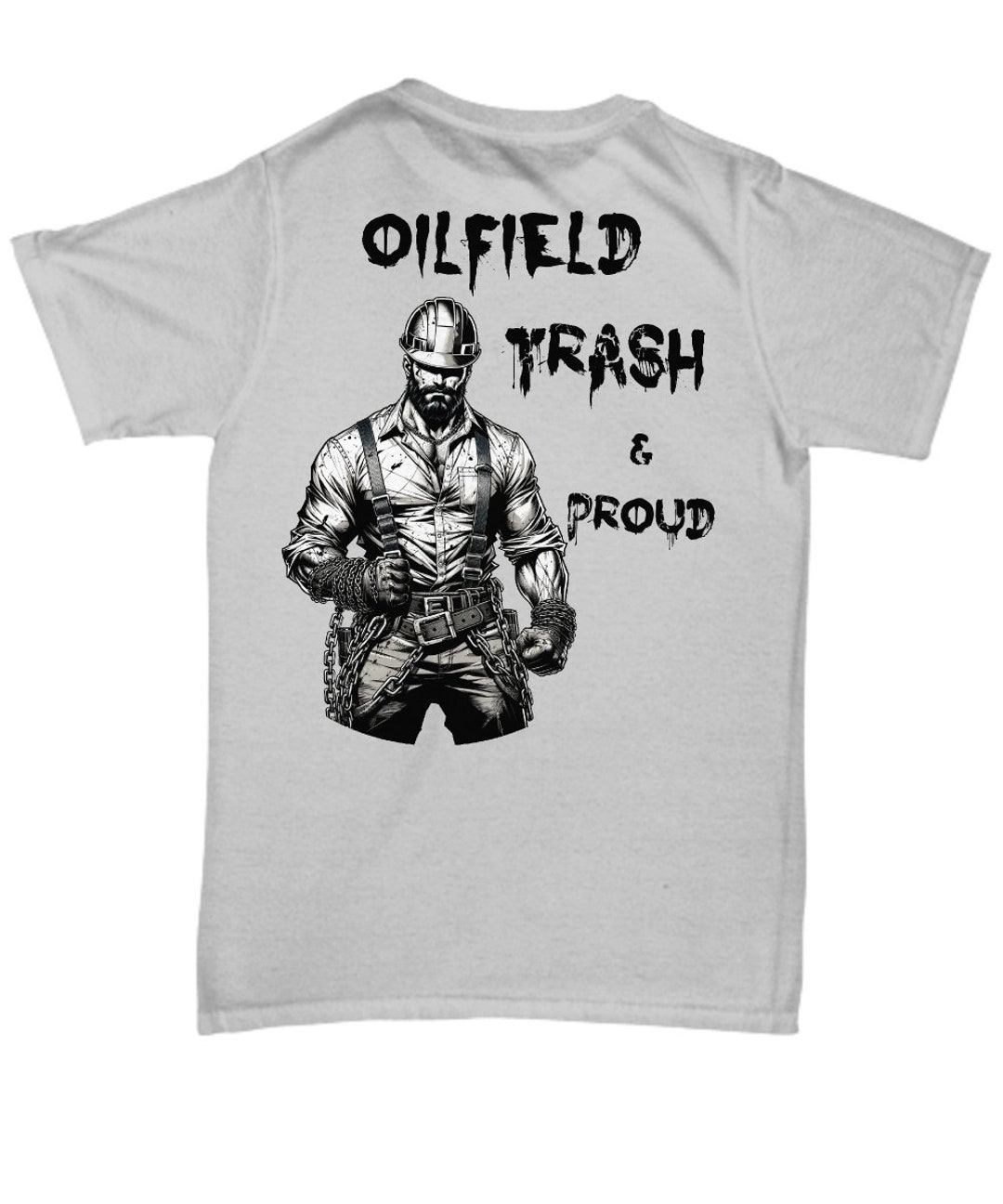Oilfield Trash Graphic Tee, Roughneck Gift, USA Made - Etsy