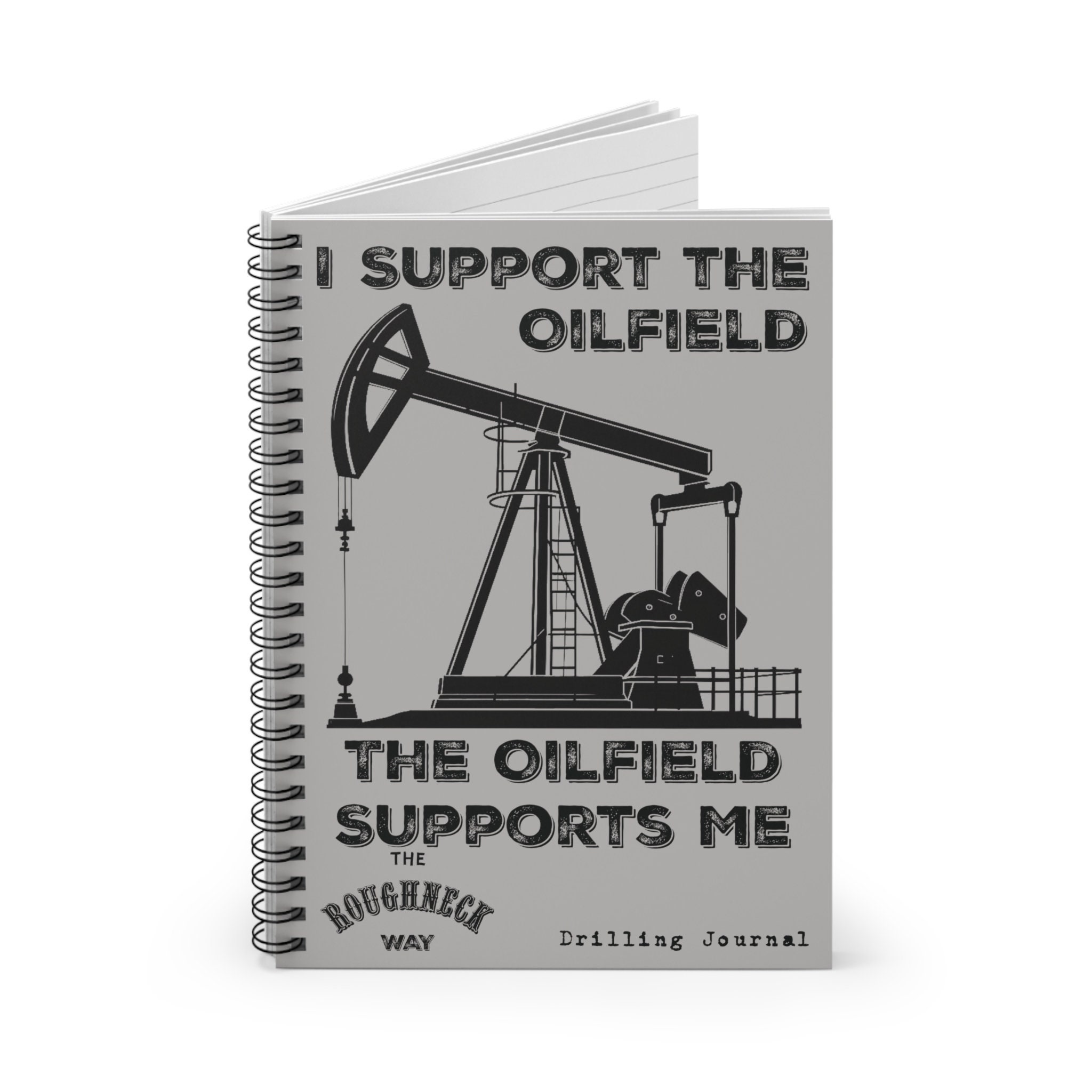 Oilfield Drilling Log Book, Roughneck Gift - Etsy