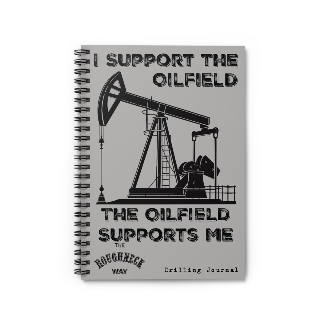 Oilfield Drilling Log Book, Roughneck Gift - Etsy
