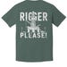 Rigger Please T-shirt: Funny Oilfield Rig Design - Etsy
