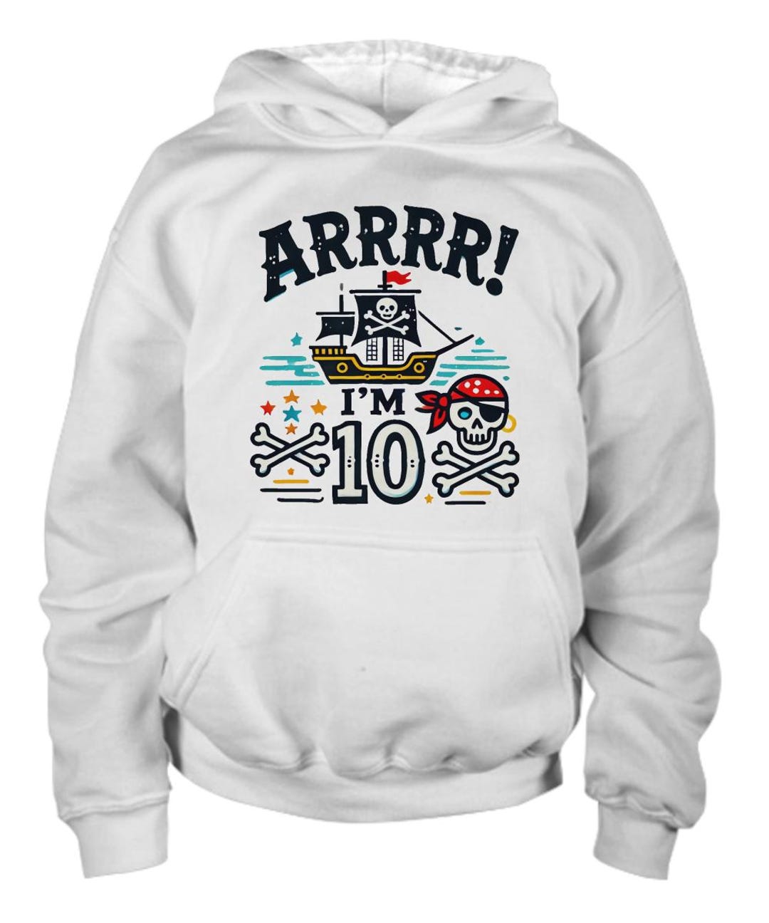 PIRATE FOR KIDS 8-12, Arrr I'm 10, Tiny Pirate, Pirates Shirt, Pirate ...