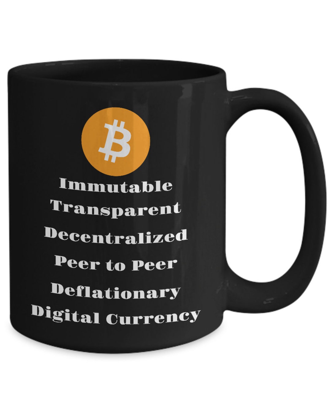 Bitcoin Crypto Coffee Mug: BTC Miner Gift - Etsy