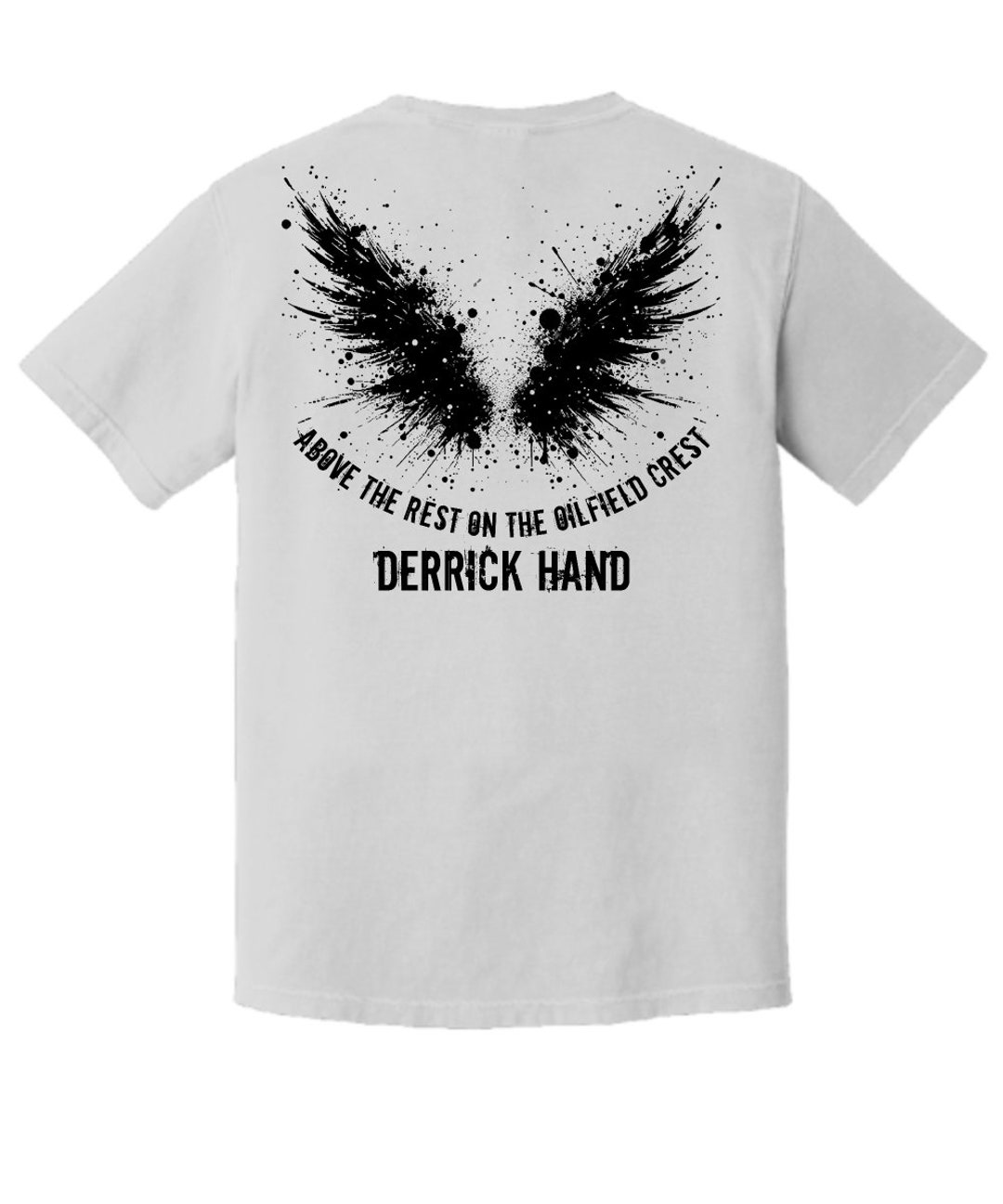Roughneck Way Oilfield Oil Drilling Rig Derrick Hand Above the Rest ...