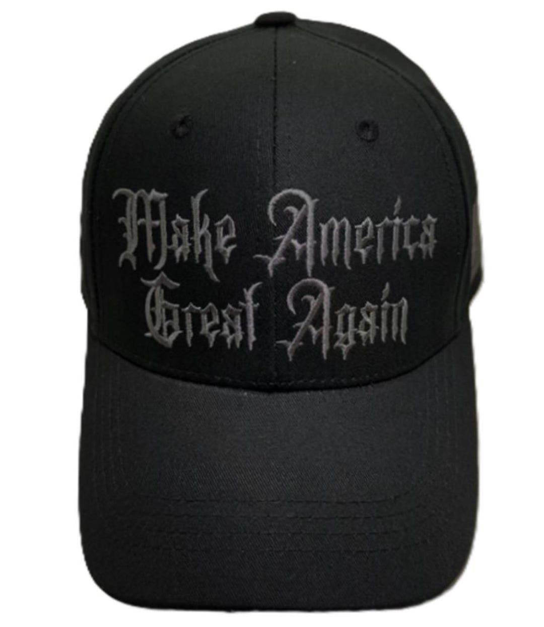 Gothic "dark Maga" Make America Great Again Cap - Available in Black - Etsy