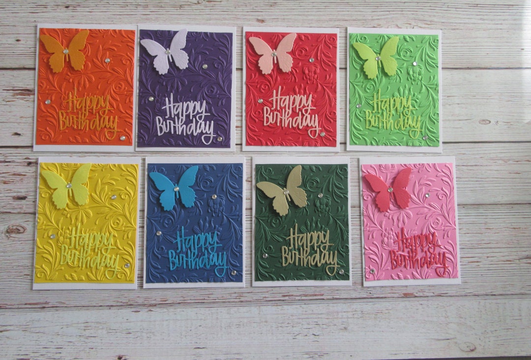 Butterfly Birthday Cards - Etsy