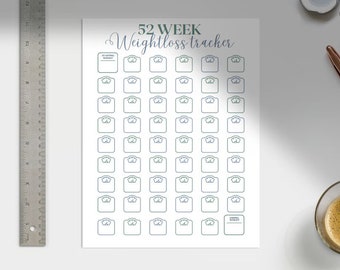 Simple Weightlifting Weight Tracker - Etsy
