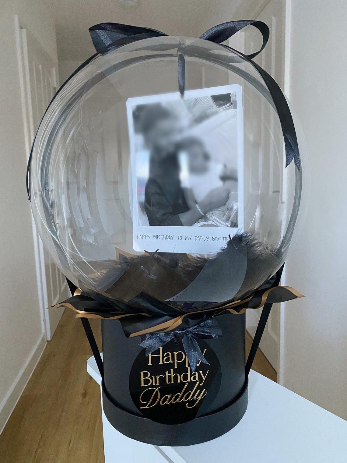 Personalised Bobo Balloon Gift - Etsy