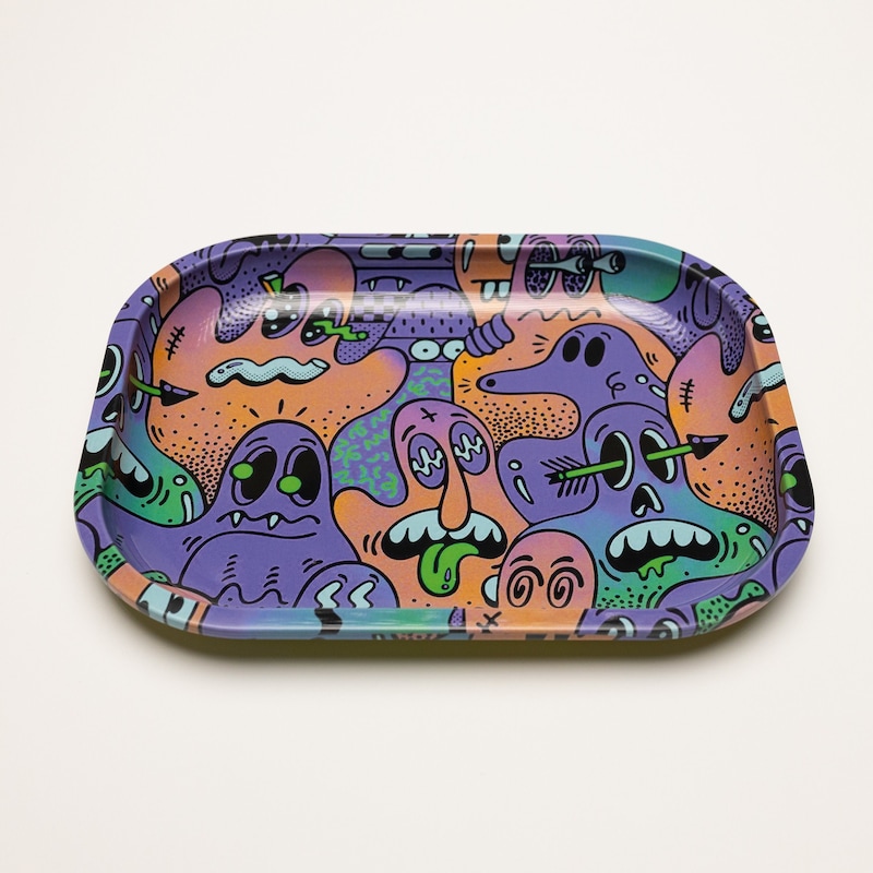 Rolling Tray Set - Etsy