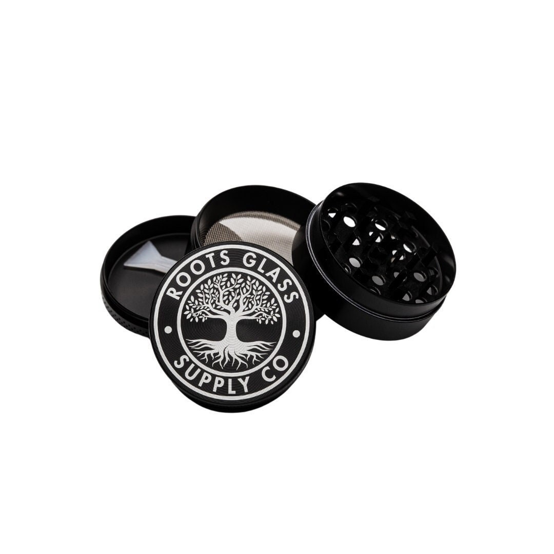 Roots Glass 50mm 4 Piece Grinder - Etsy