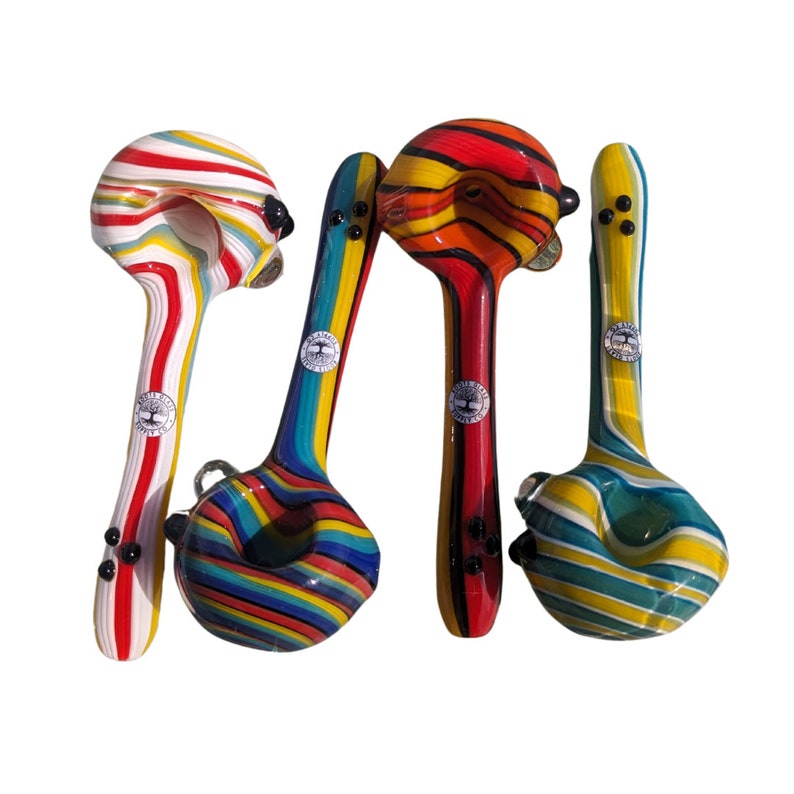 Roots Glass Wig Wag Hand Pipe - Etsy