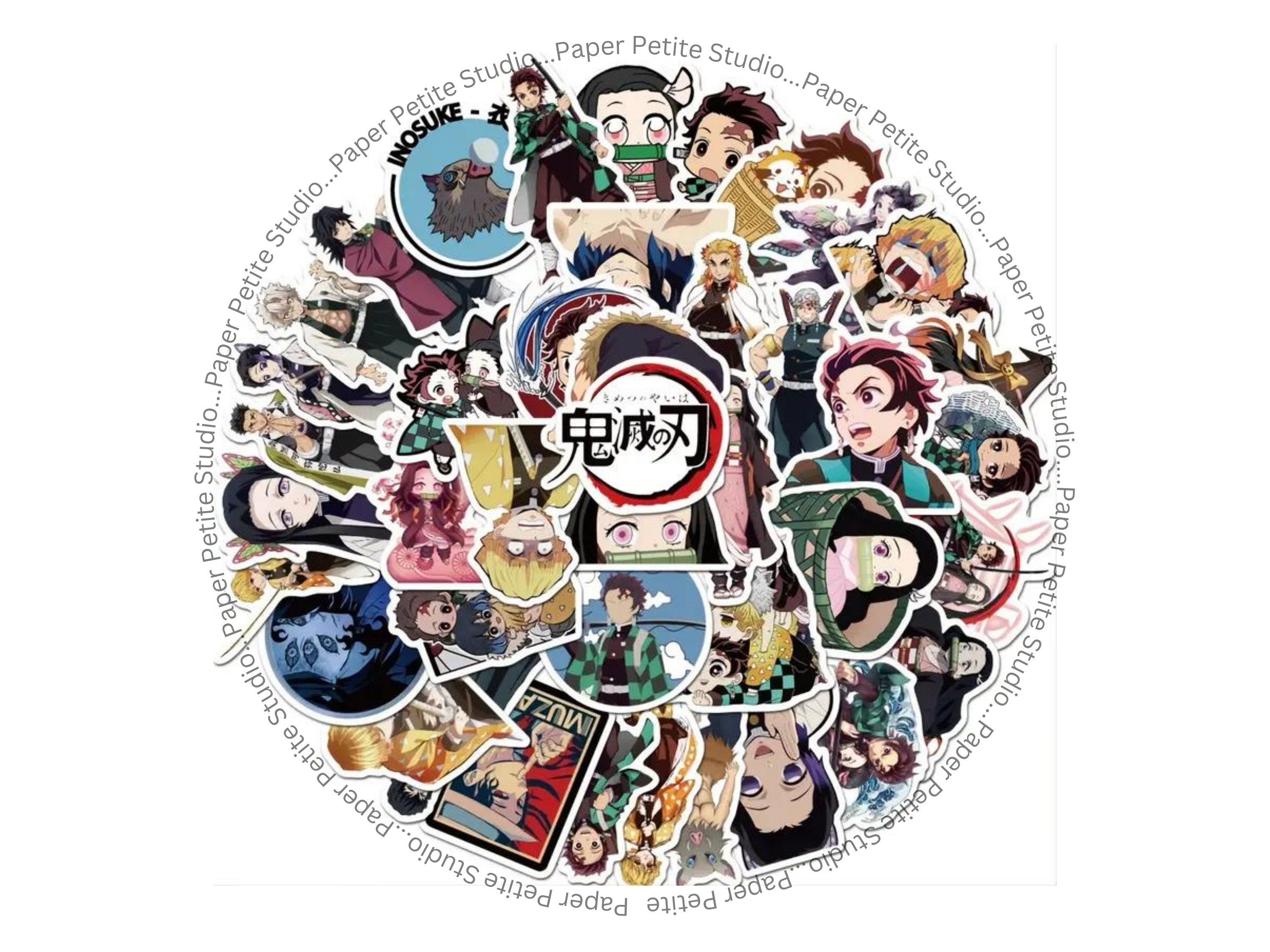 Demon Slayer Stickers Assorted Sticker Pack Surprise Grab Bag Mystery ...