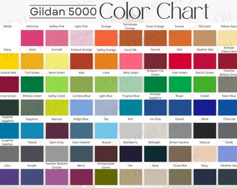 Gildan 5000 Size Chart, G500 T-shirt Size, Gildan 5000 Unisex T-shirt ...