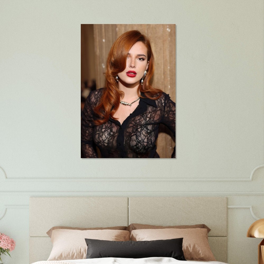 Stunning Bella Thorne Portrait Poster Classic Hollywood Poster on Semi ...