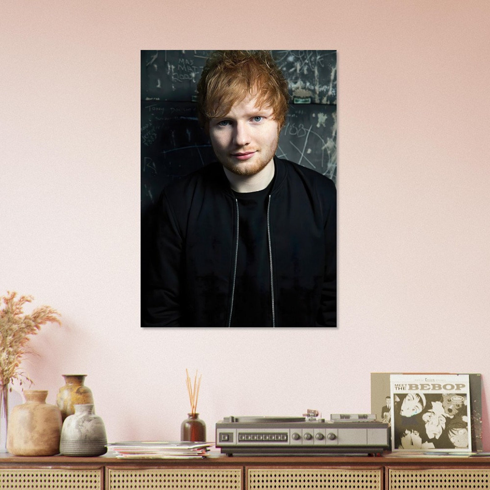 Ed Sheeran Themed Poster A Musical Visual Treat: Add a Touch of Ed ...