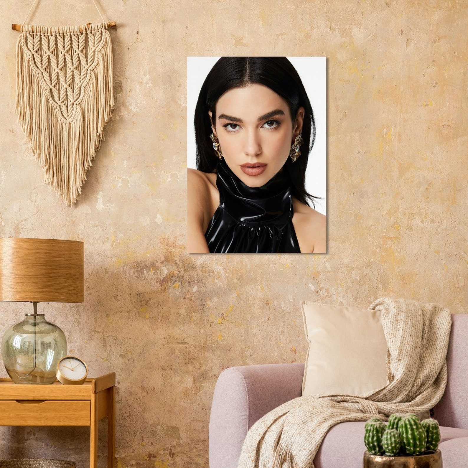 Dua Lipa Popstar Poster Modern Music Icon: Embrace the Vibrant Energy ...