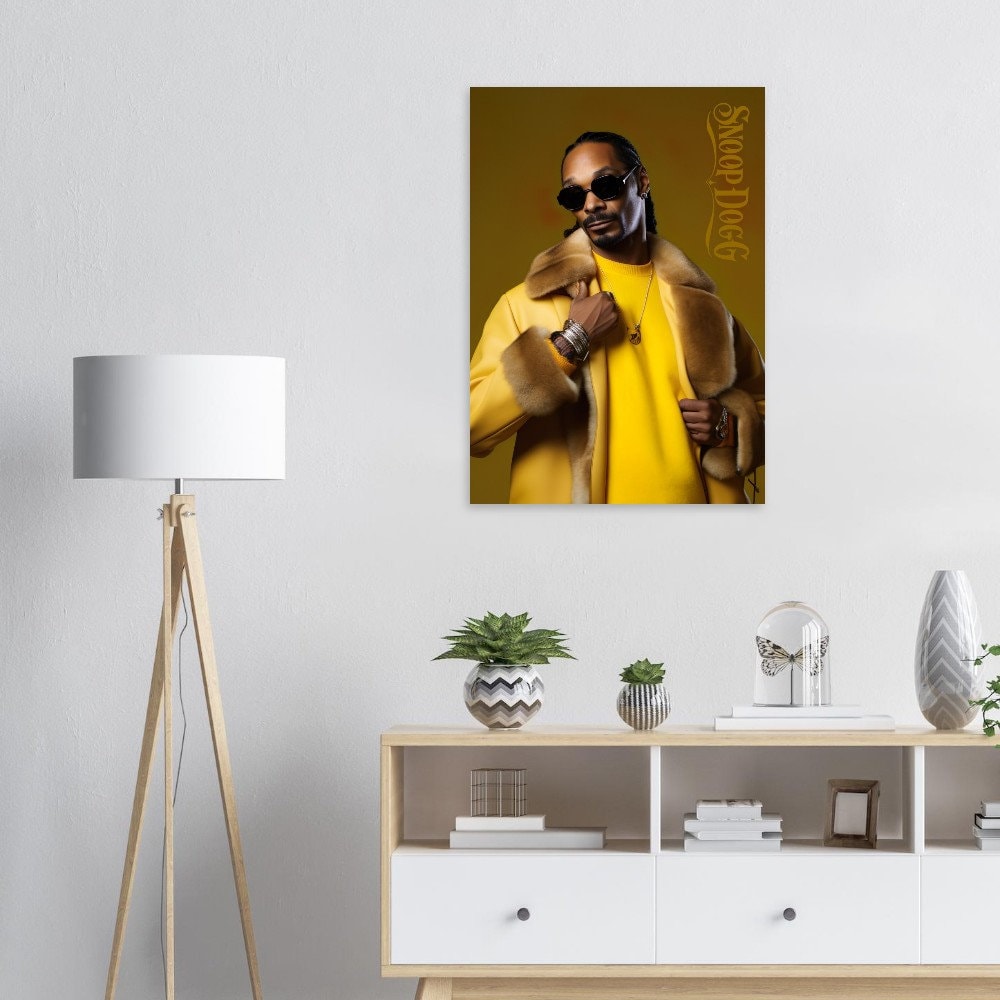 Snoop Dogg Semi-glossy Paper Poster, Showcase Your Appreciation for the ...