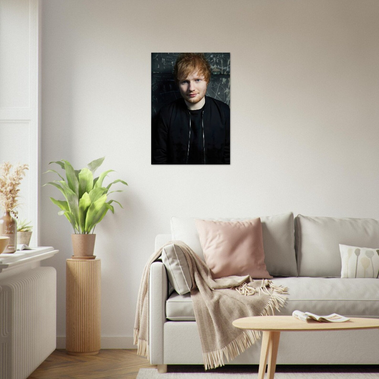 Ed Sheeran Themed Poster A Musical Visual Treat: Add a Touch - Etsy
