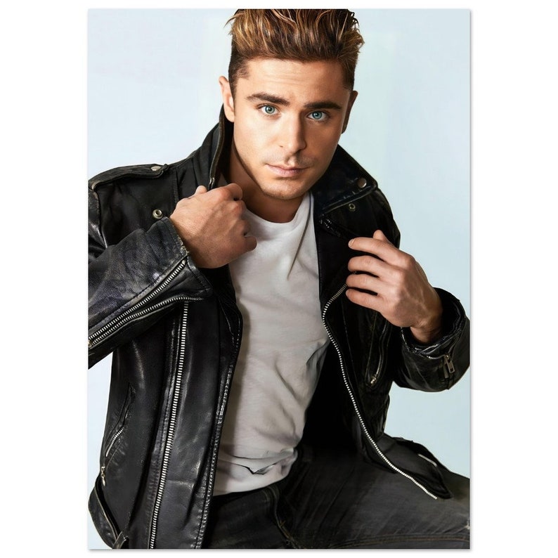 Zac Efron Poster Celebrity Inspired Wall Decor Poster Hot Celebrity ...