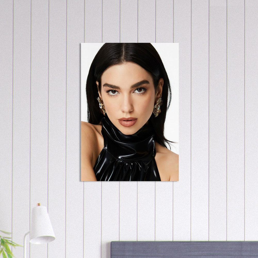 Dua Lipa Popstar Poster Modern Music Icon: Embrace the Vibrant Energy ...
