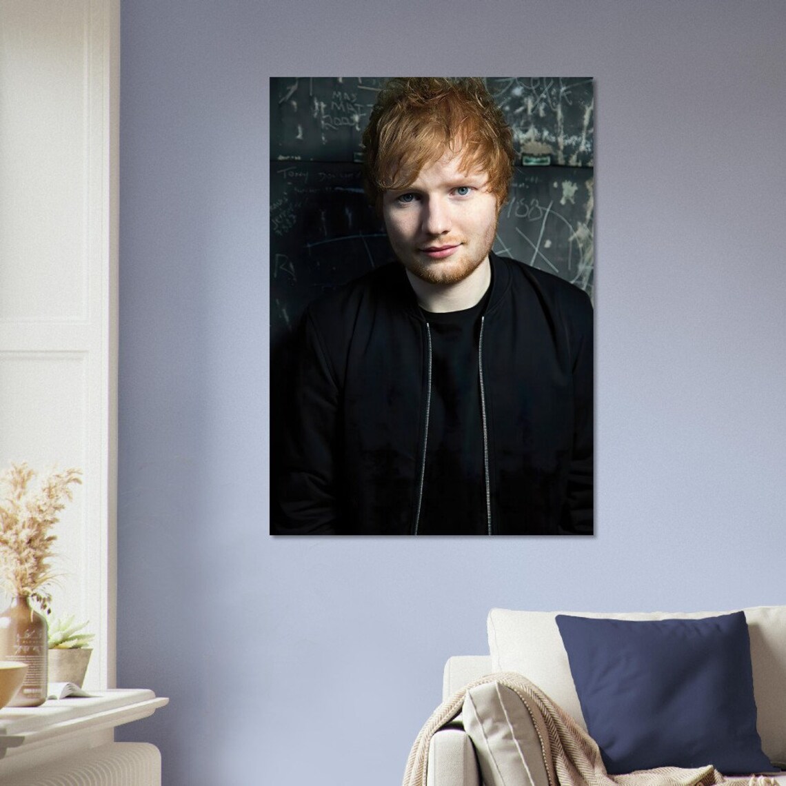 Ed Sheeran Themed Poster A Musical Visual Treat: Add a Touch - Etsy