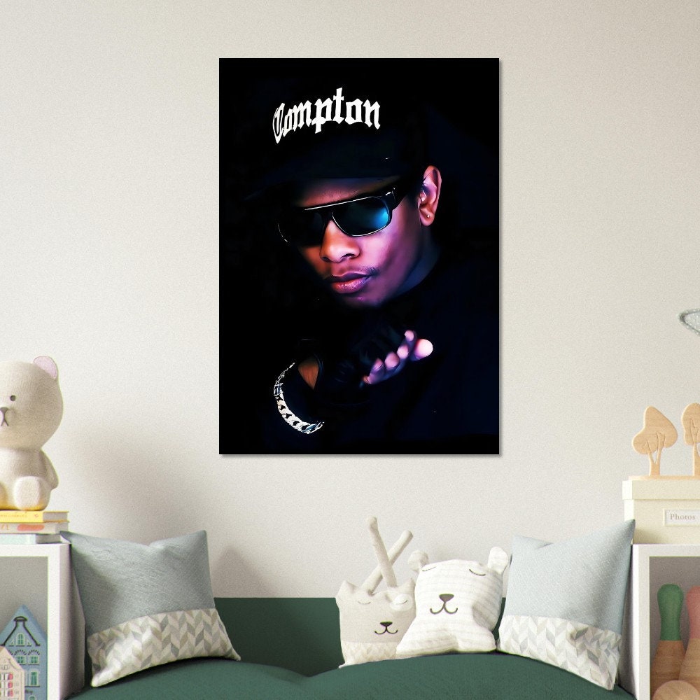 Eazy-e Hip Hop Rapper Poster Iconic Music Legacy: Celebrate the ...