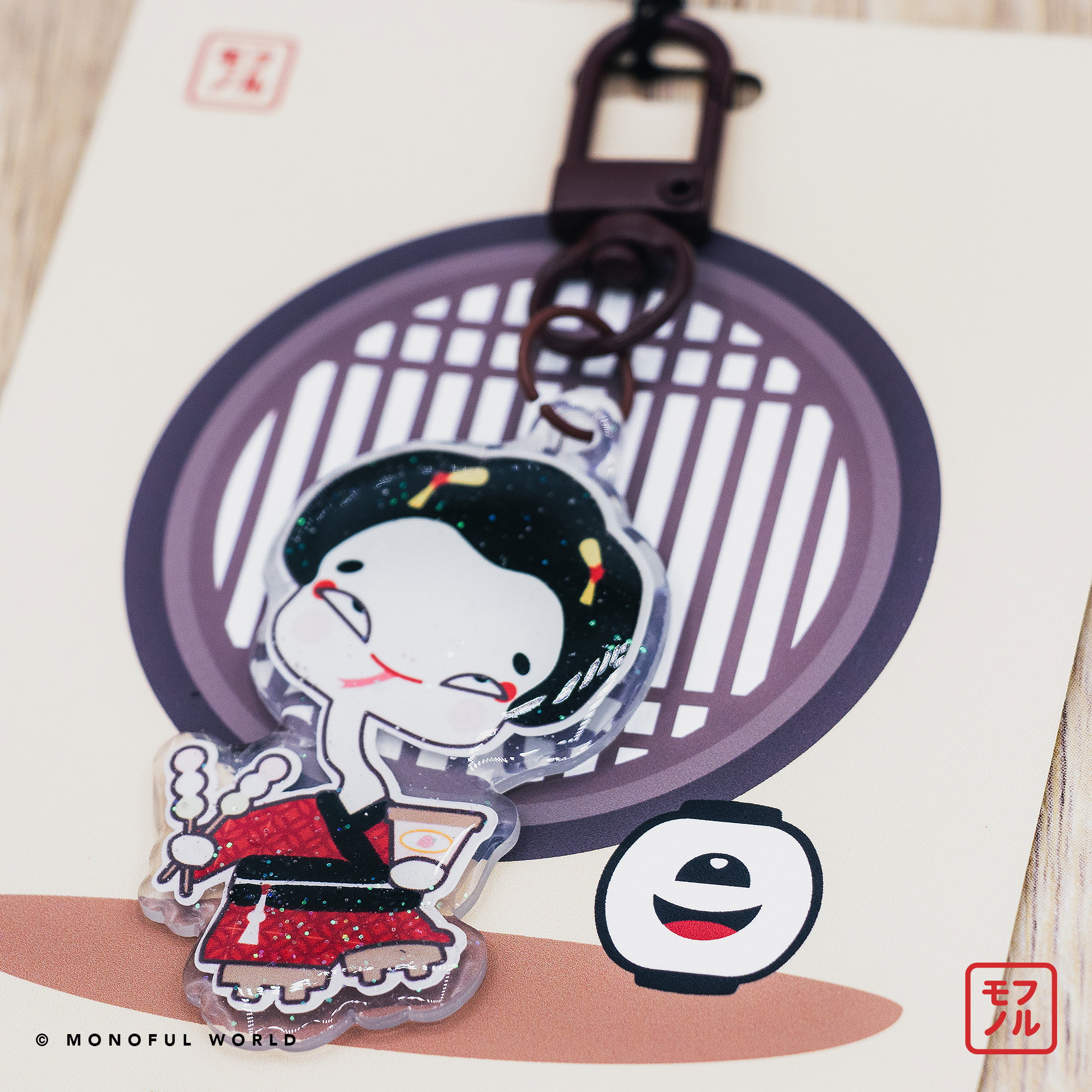 Japanese Yokai Rokurokubi Keychain Cute Version - Etsy
