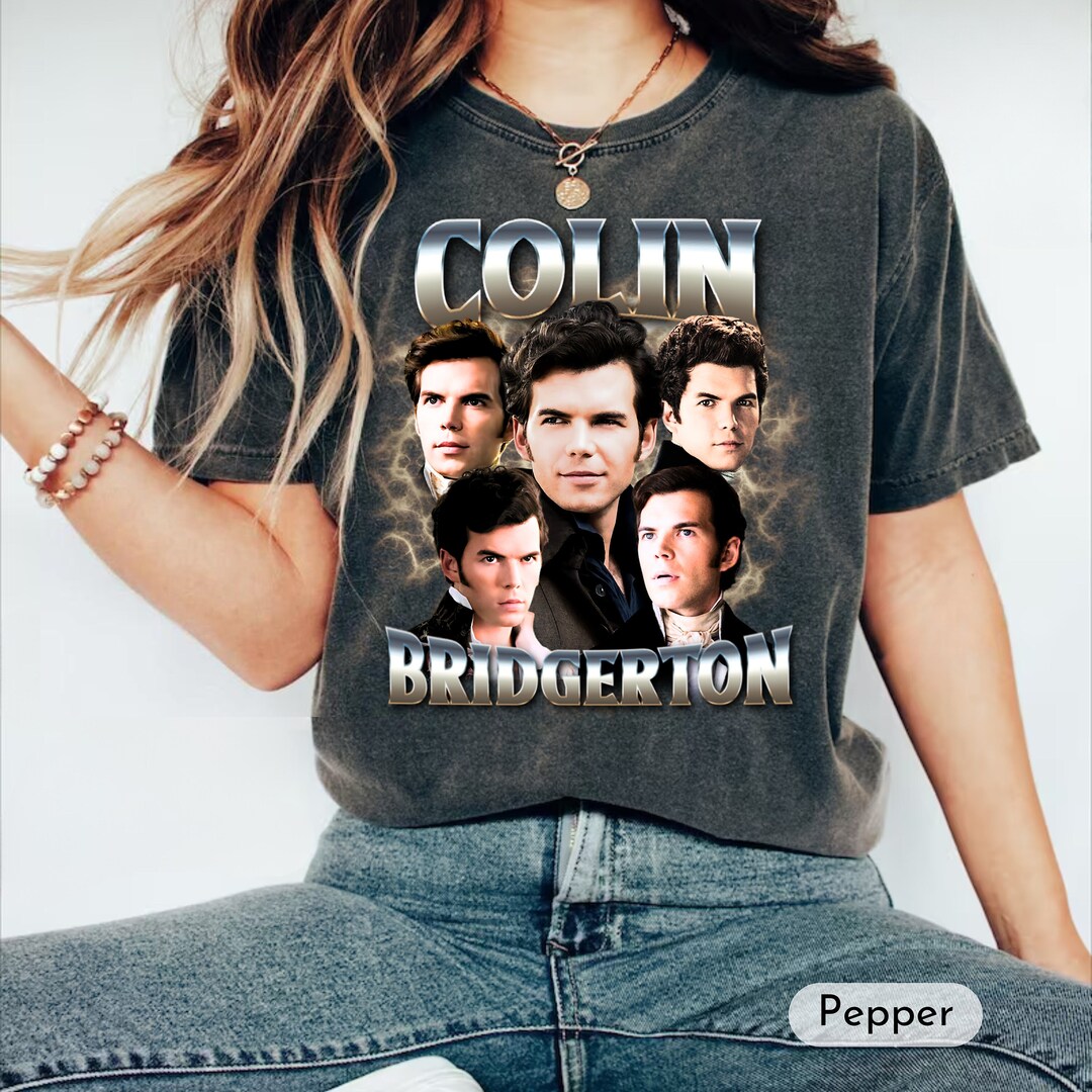 Colin Bridgerton Tee Shirt Bridgerton Fan Shirt Polin Merch Season 3 ...