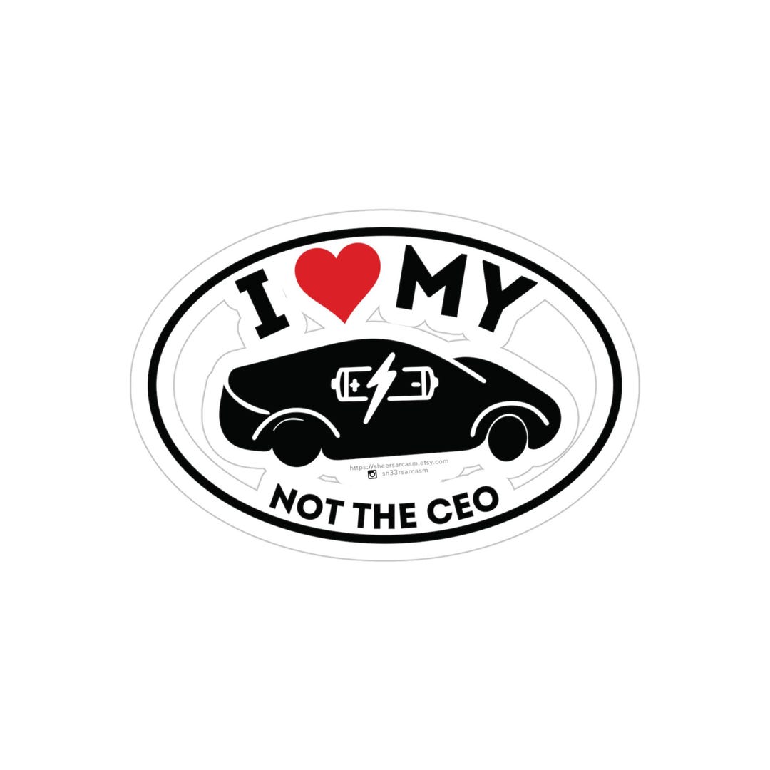 Elon Musk Sticker Transparent Outdoor Stickers, Die-cut, 1pc - Etsy