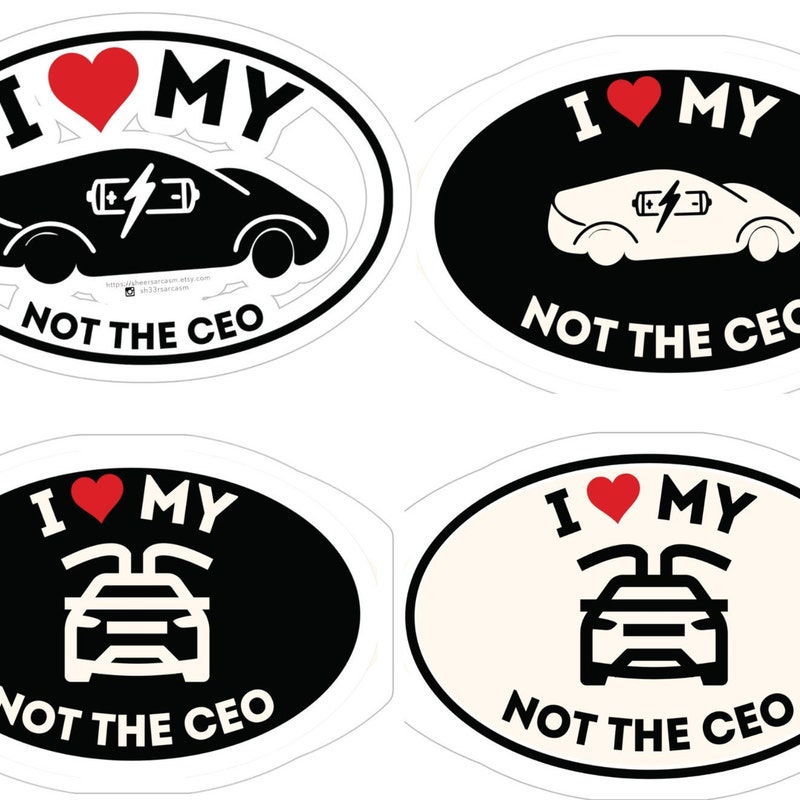 Anti elon musk car sticker - Etsy.de