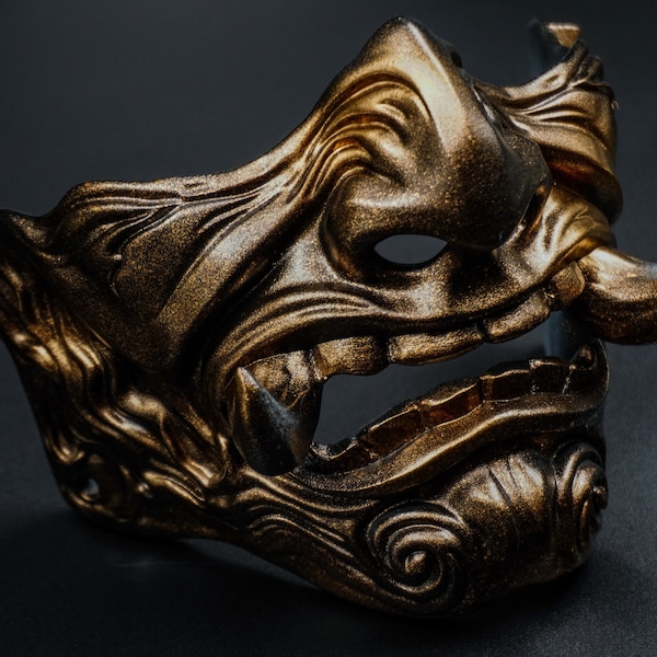 Oni Mask - Etsy UK
