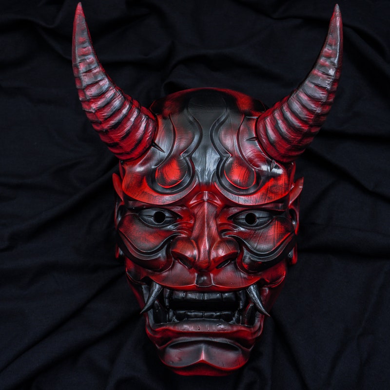 Oni Mask - Etsy