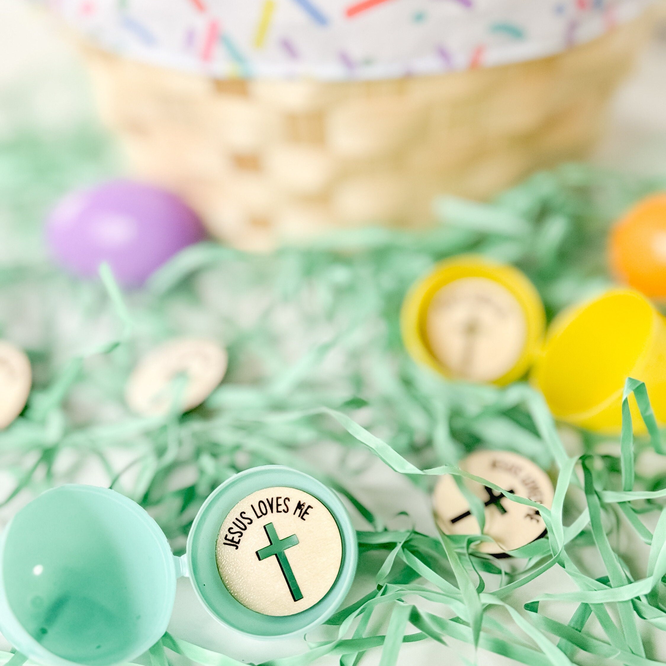 20 Easter Egg Hunt Tokens, Easter Egg Tokens, Easter Egg Fillers ...