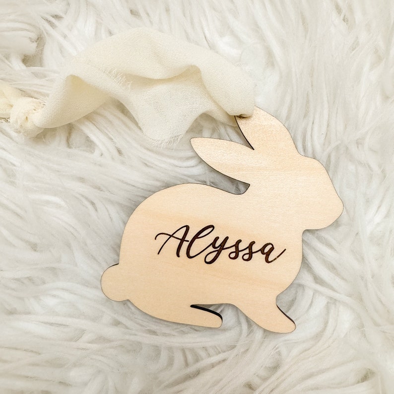 Easter Basket Tag, Personalized Easter Basket Tag, Custom Easter Tag ...
