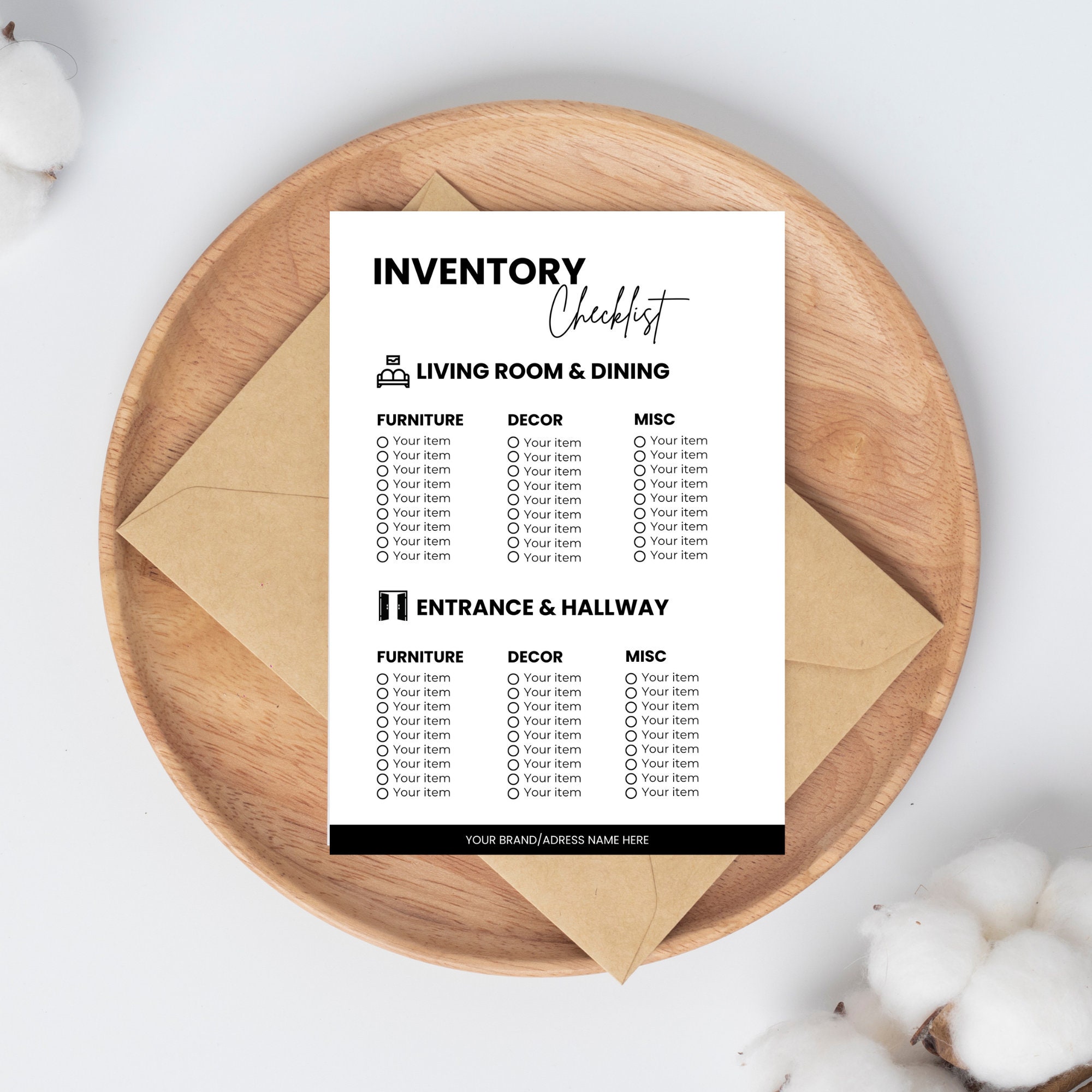 Airbnb Inventory Checklist Template, Airbnb Inventory Tracker, Vacation ...