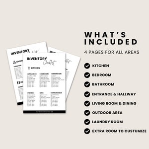 Airbnb Inventory Checklist Template, Airbnb Inventory Tracker, Vacation ...