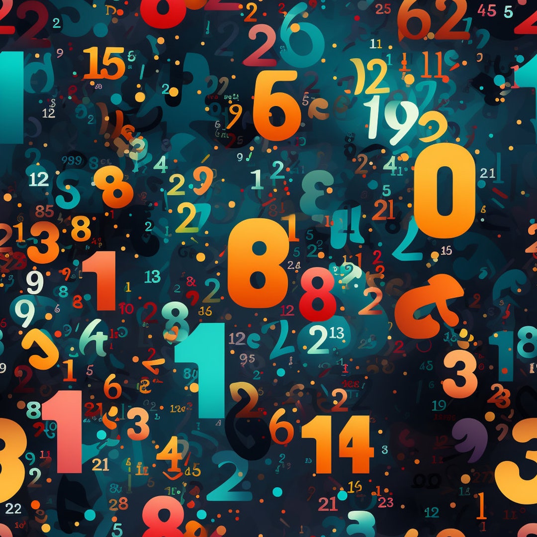 Random Number Pattern - Etsy