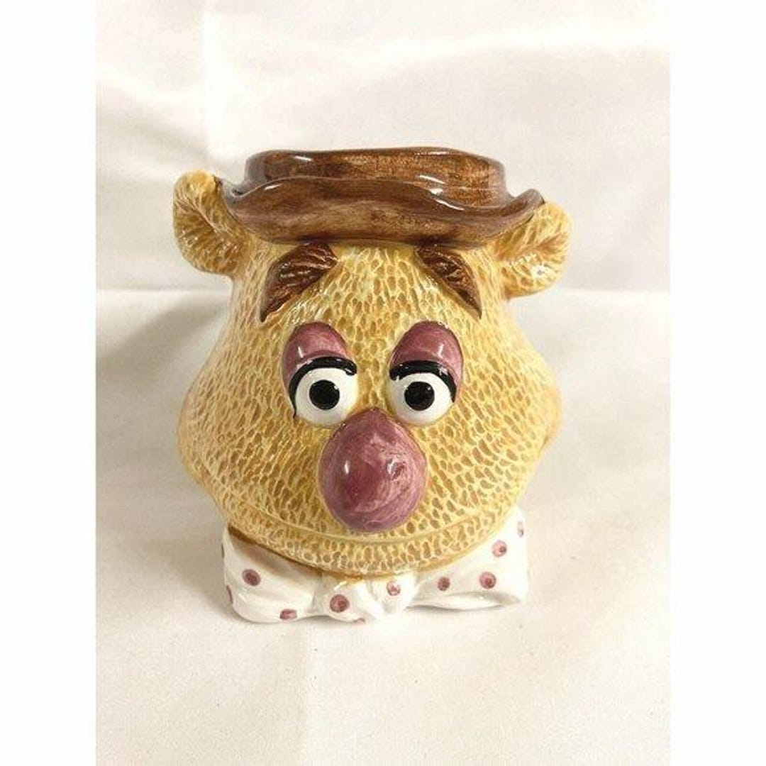 Fozzie Bear Mug - 1970s Jim Henson's - the Muppet Show - Etsy