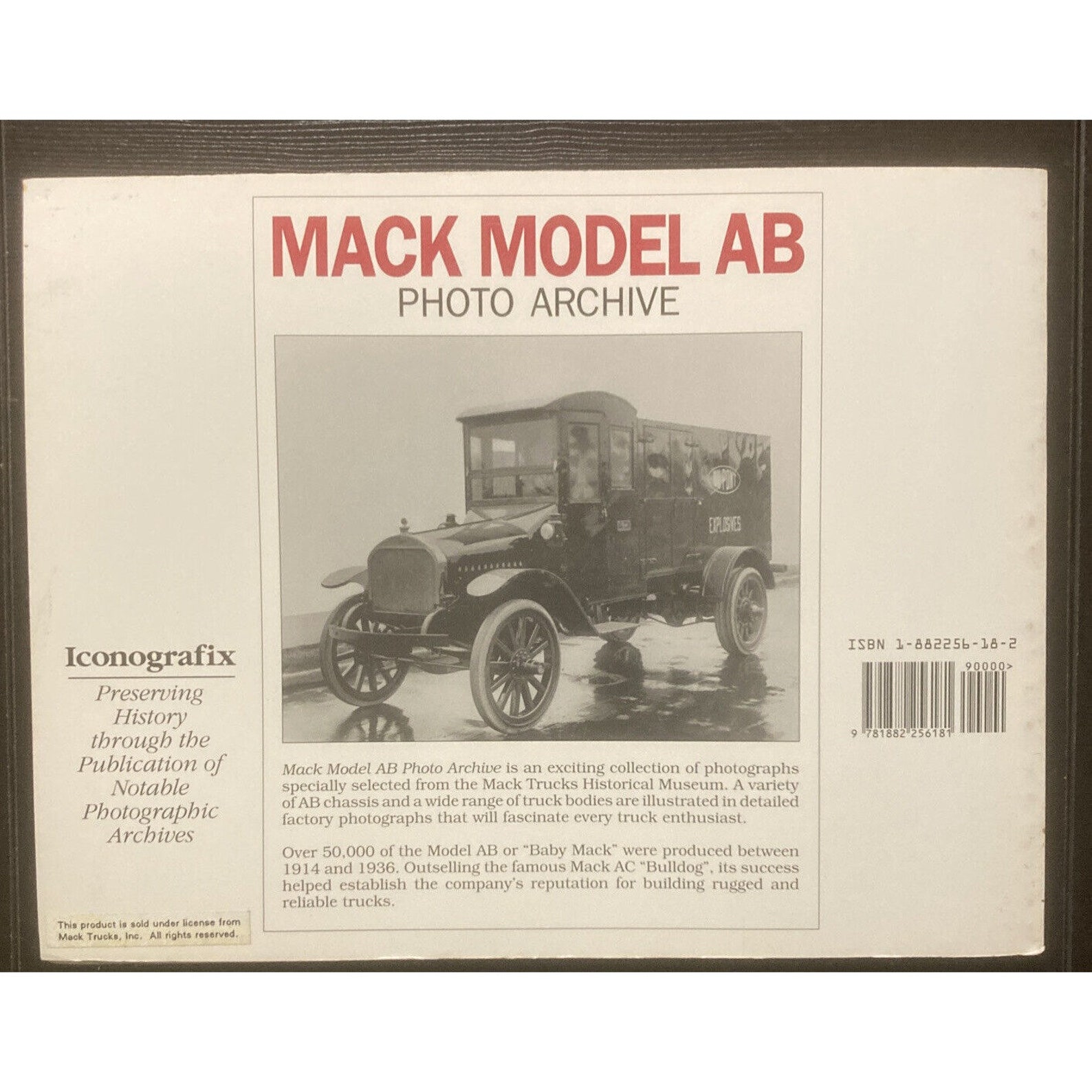 Mack Model AB Photo Archive by T. Warth Trucks Transportation Book - Etsy