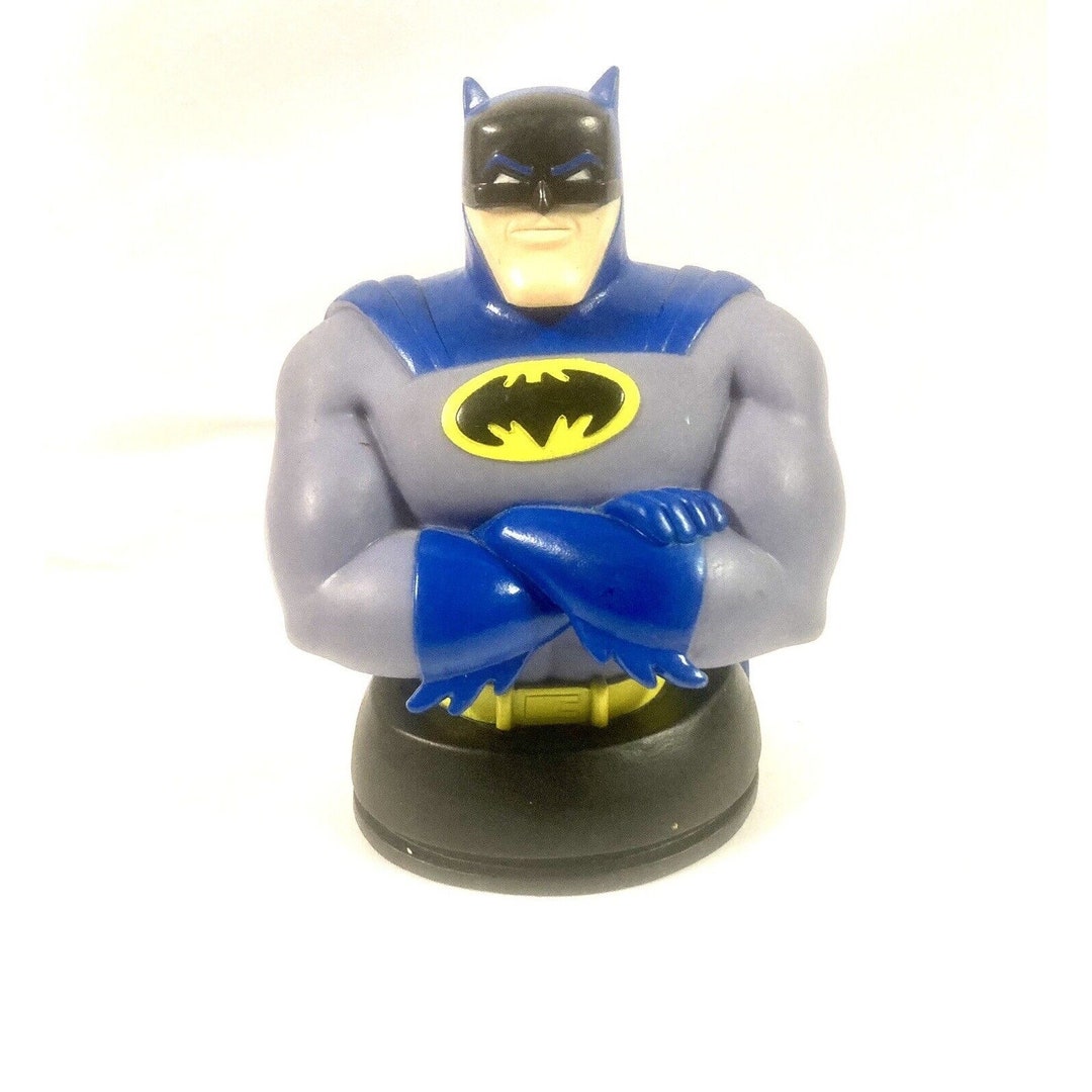 Batman Animated Vinyl Bank Statue VTG DC Comics RARE Kcare Made in ...