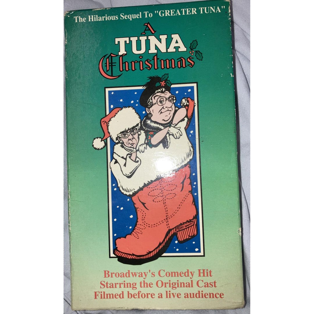 A Tuna Christmas VHS Broadway Comedy Hit Live Audience VERYRARE - Etsy