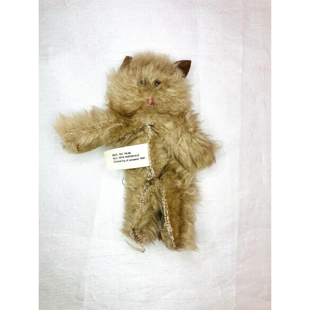Mattel Barbie Pet Show Fashions Vintage 1986 Brown Furry CAT 3663 ...