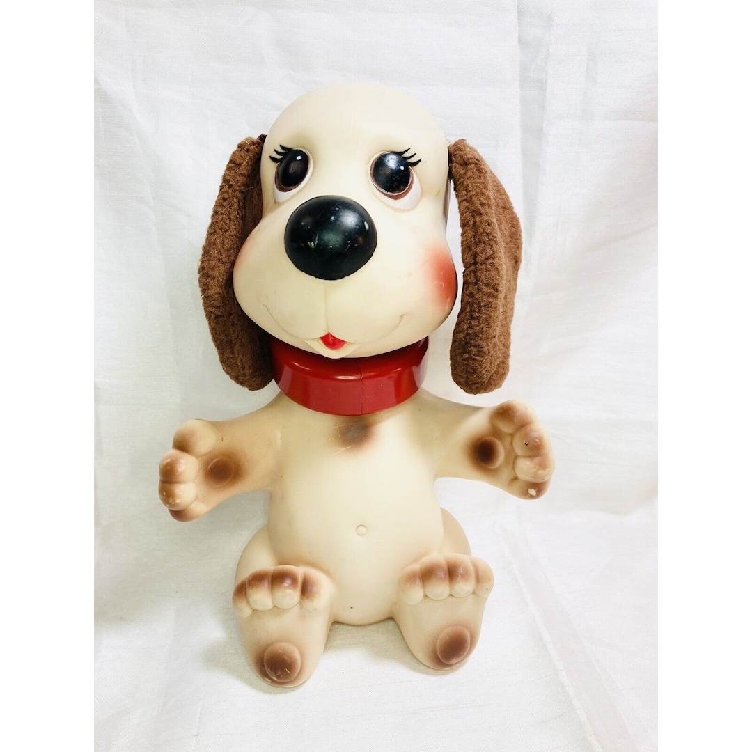 Vintage 1982 IDEAL Rub a Dub Doggie Puppy Bath Toy Swivel Head - Etsy