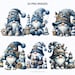 Watercolor Lighthouse Gnome Clipart Bundle Png, Nautical Gnome ...