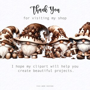 Watercolor Chocolate Gnome Clipart Bundle Png, Easter Chocolate Gnome ...