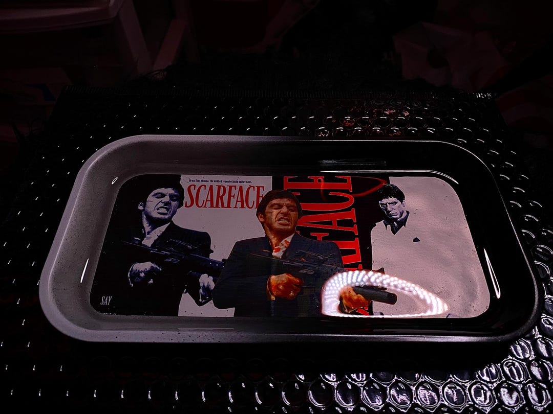 Scarface Rolling Tray - Etsy