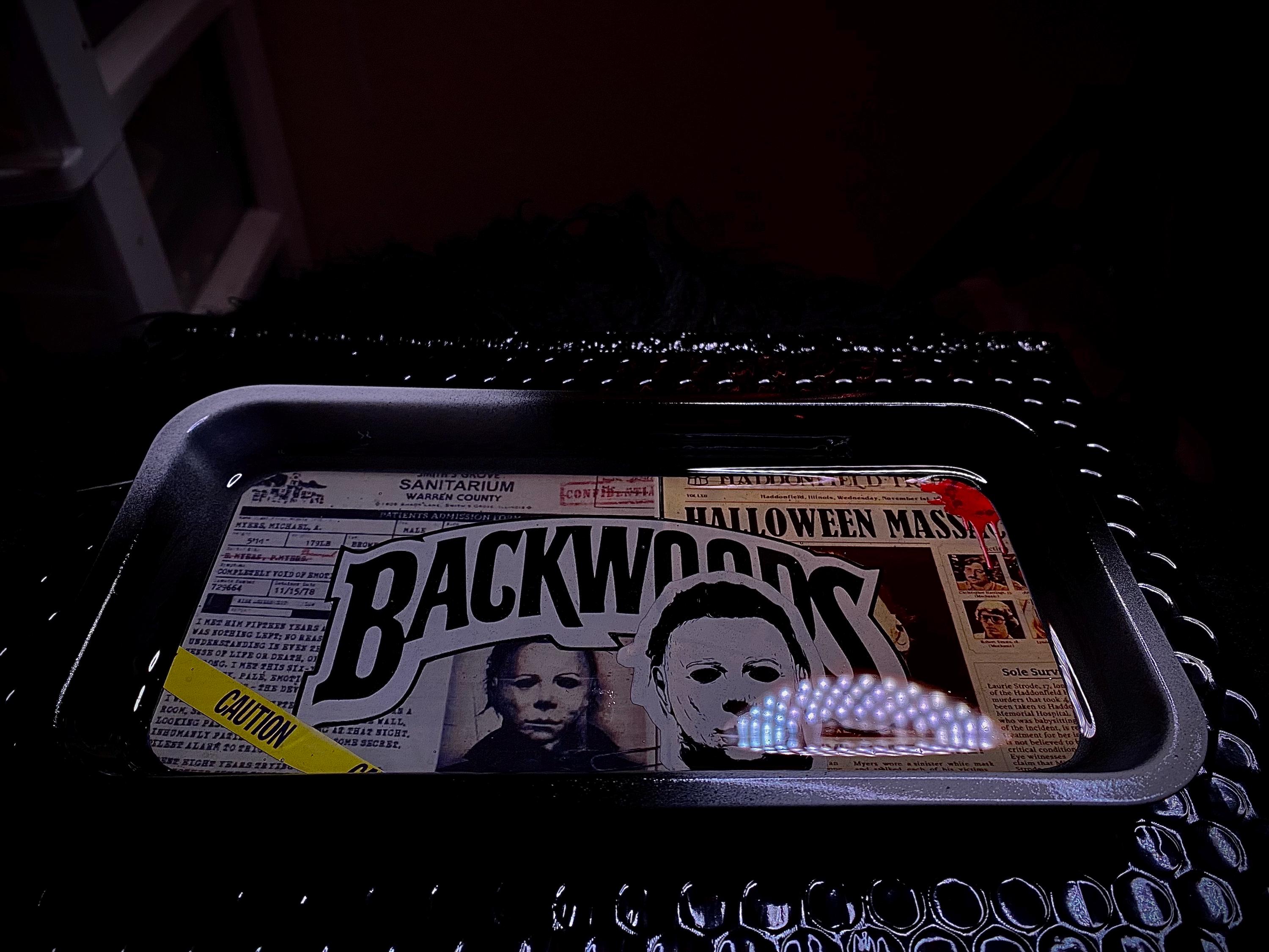 Backwoods Michael Myers Rolling Tray - Etsy