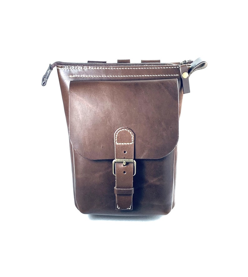 Sozoro - Vertical Fanny Pack -chocolate - Etsy