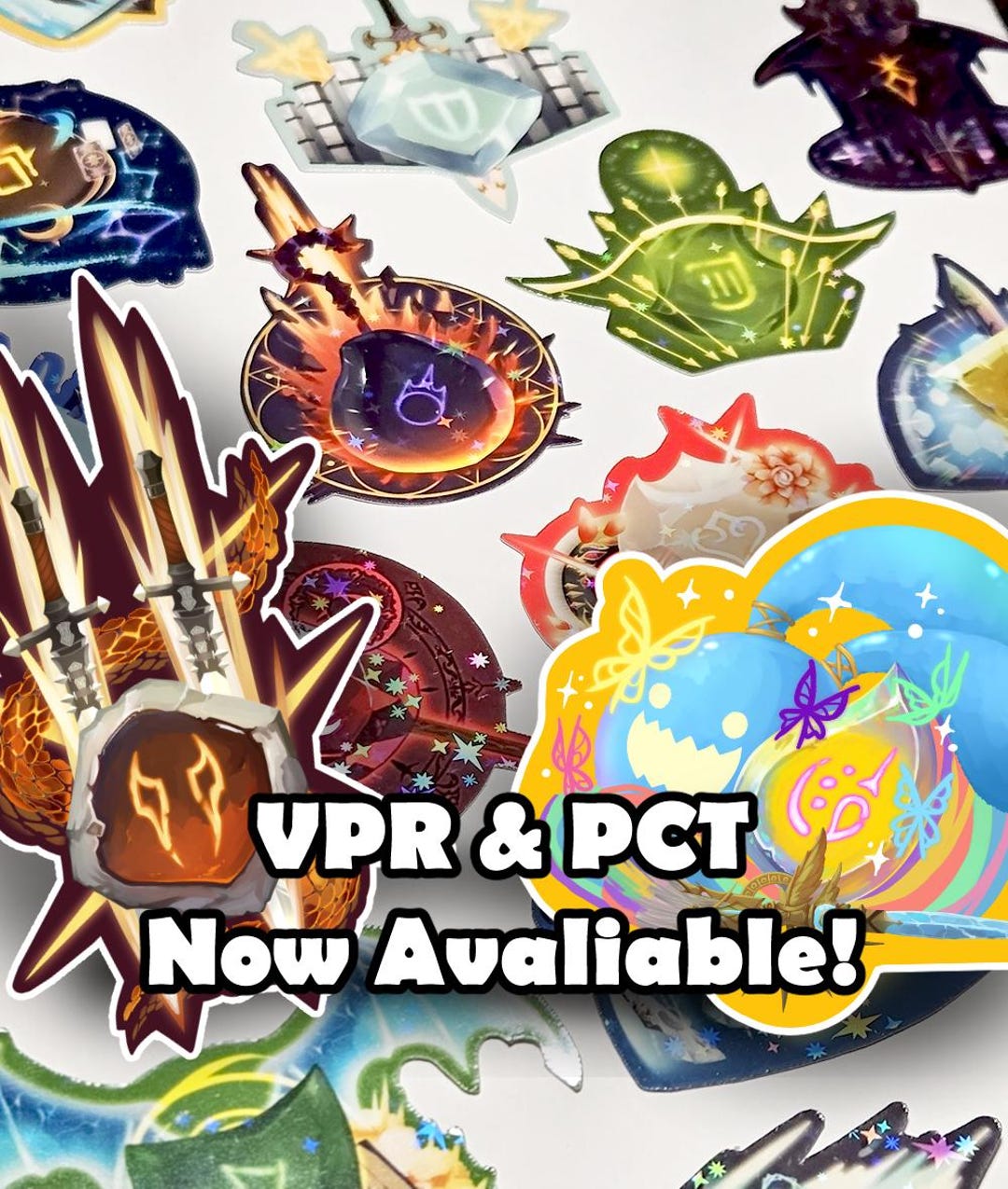 FFXIV LB3 Jobstones - Holographic Sticker - Etsy