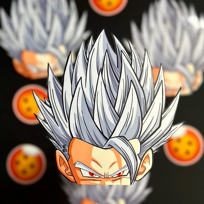 Dragon Ball Gohan Sticker - Etsy