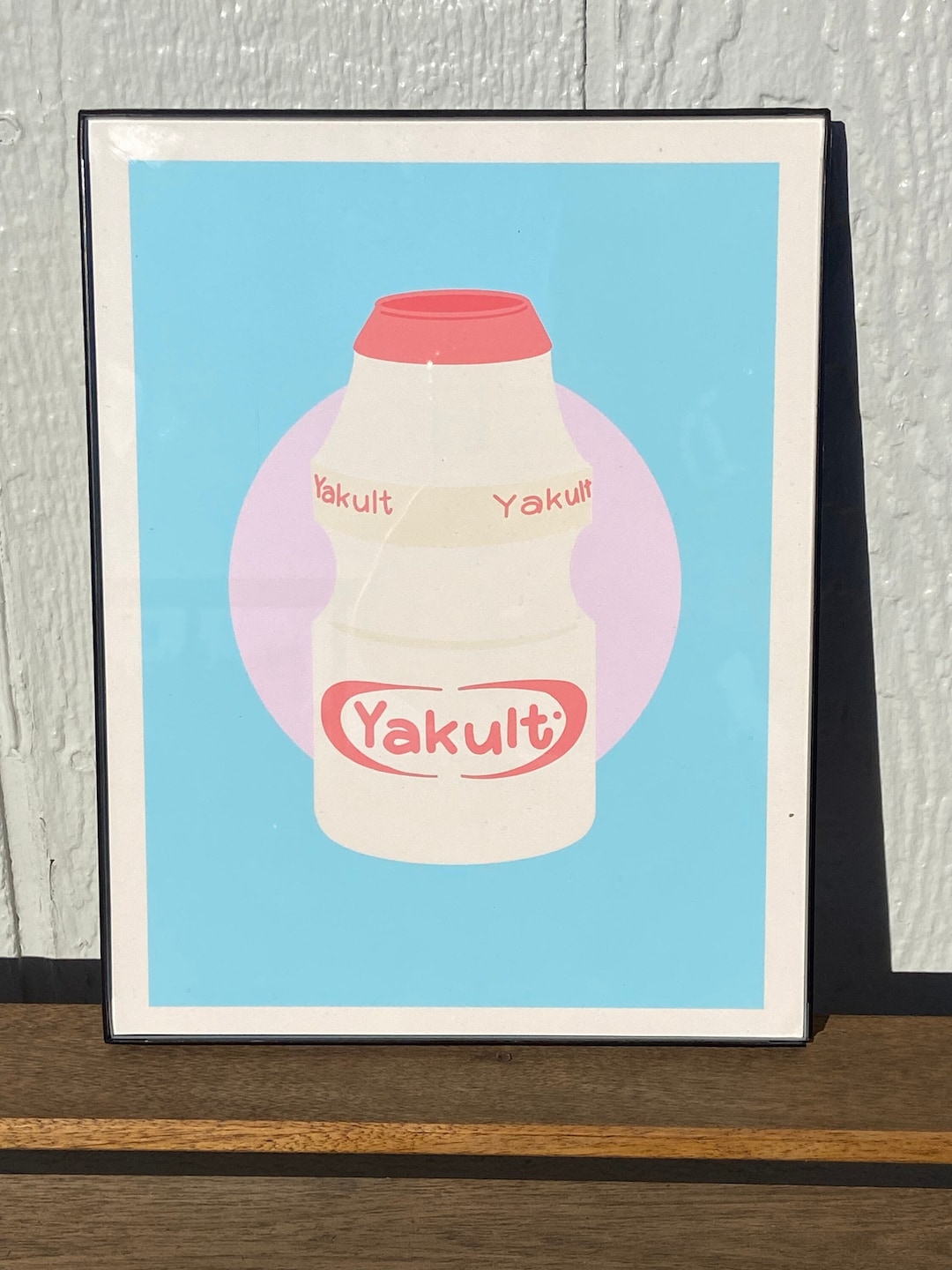 Yakult Pastel Poster - Etsy